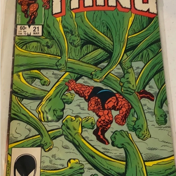 Marvel | Other | Marvel The Thing Comic Book With Green And Red Cover ...